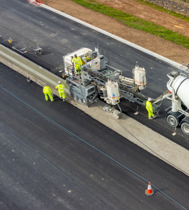 Slipform concrete | VolkerLaser